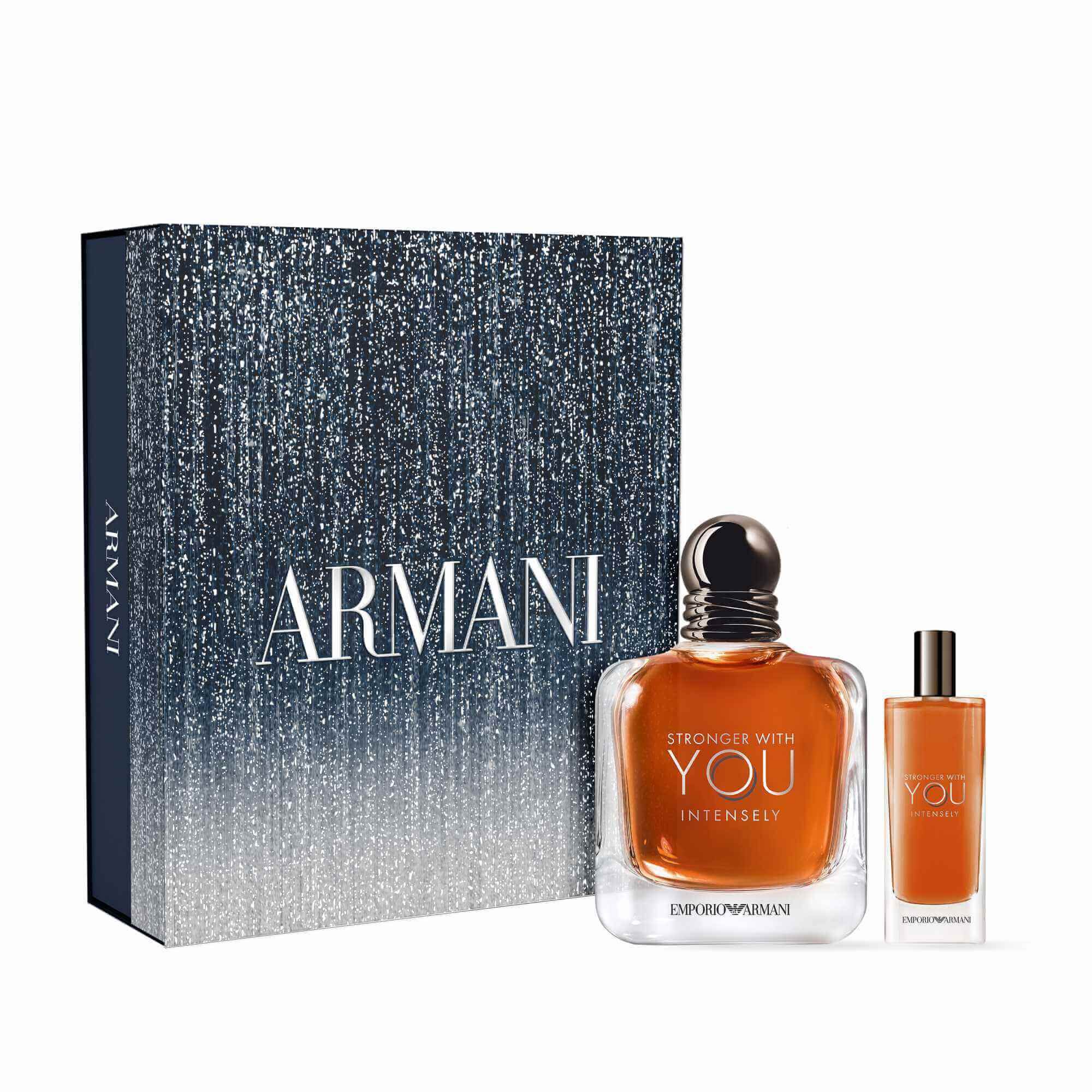 Stronger with You Intensely 100ml Holiday Gift Set | Armani beauty